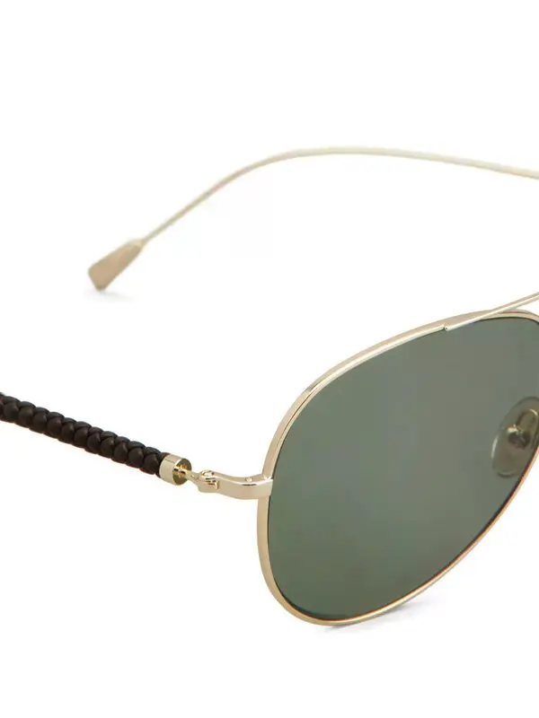 TOD'S Pilot Frame Sunglasses - Gold