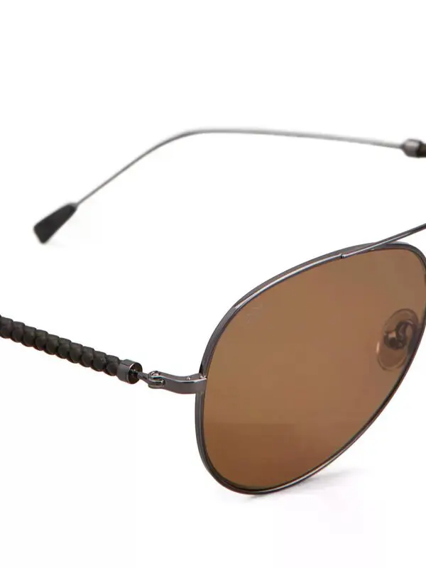 TOD'S Pilot Frame Sunglasses - Brown