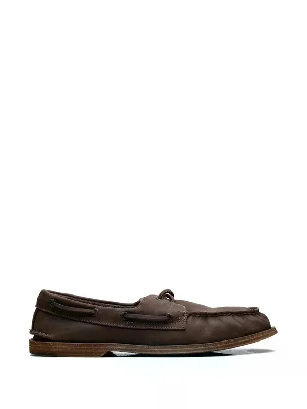Sperry Lace-up Boat Shoes - Brown