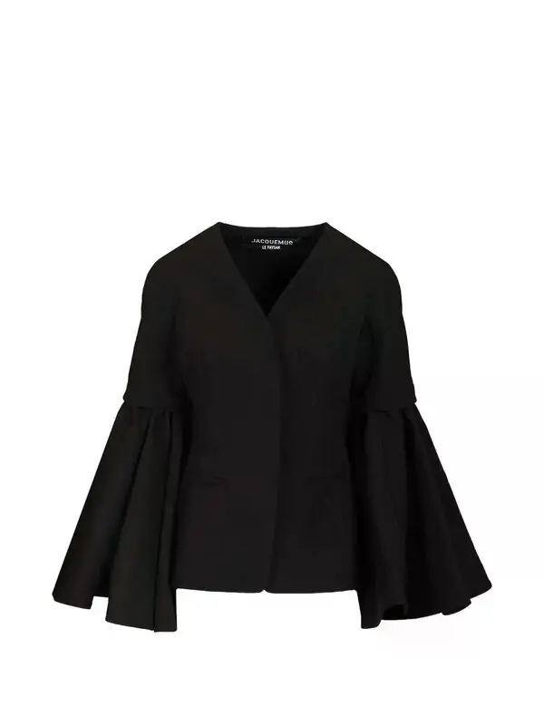 Jacquemus Paysan Bell-sleeve Jacket - Black