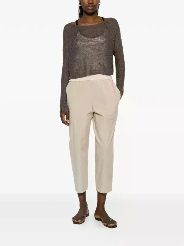 Dusan Tapered Trousers - Neutrals