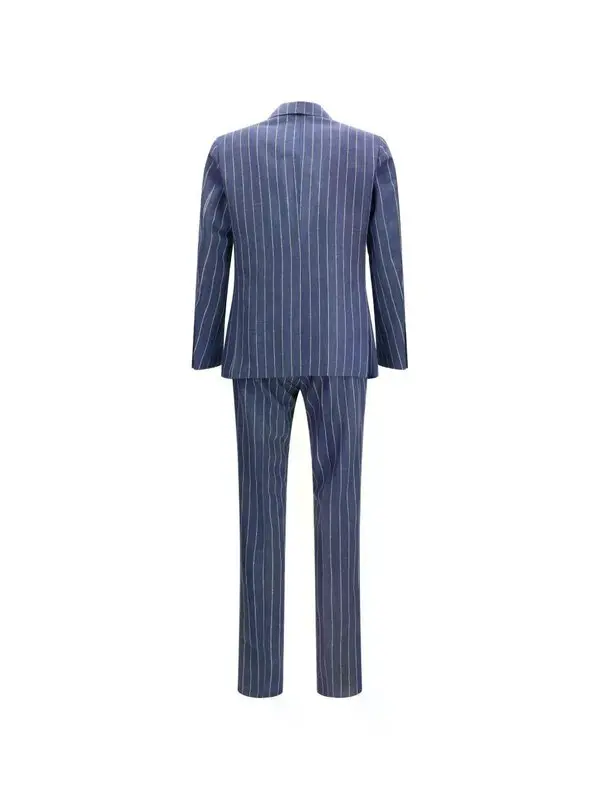 GI CAPRI Pinstripe Single-breasted Suit