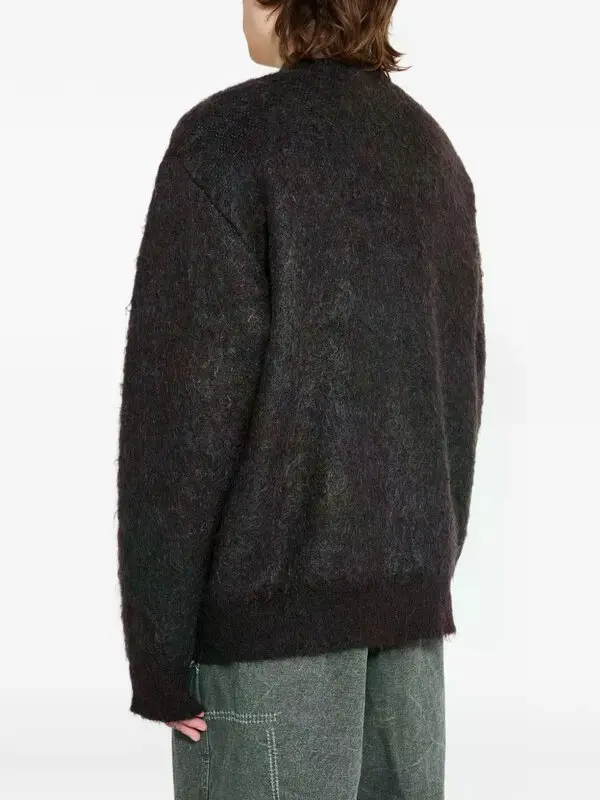 SSSTEIN Jacquard Pocket Cardigan