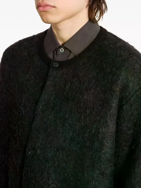 SSSTEIN Jacquard Pocket Cardigan