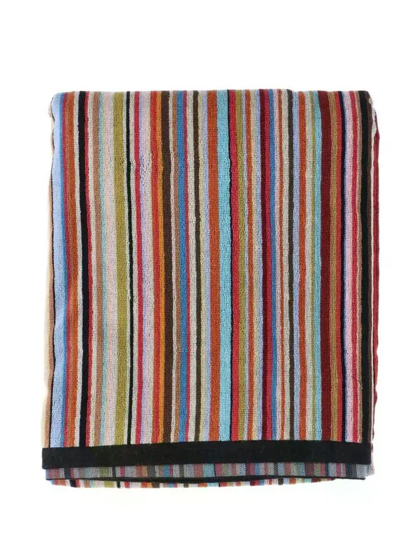 Paul Smith Striped Beach Towel - Red