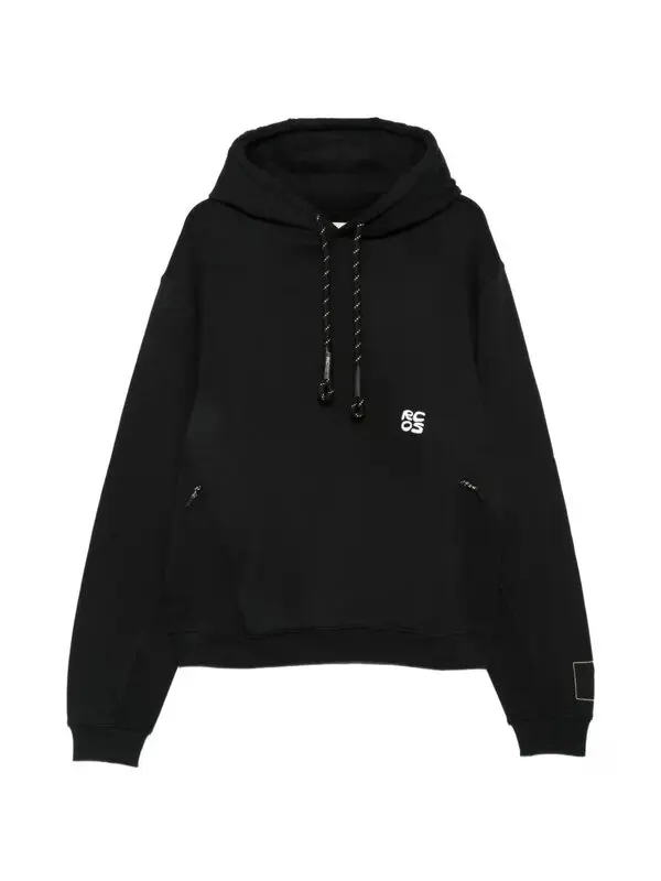 RC OUTDOOR SUPPLY Logo-print Hoodie - Black