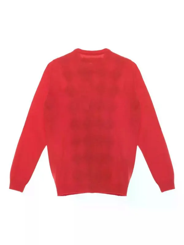 HODAKOVA Argyle-knit Wool Cardigan