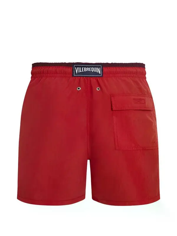 Vilebrequin Logo-detail Swim Shorts - Red
