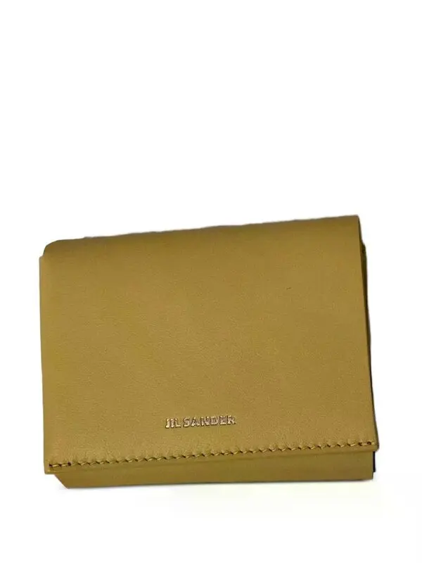 JIL SANDER Logo Wallet - Yellow