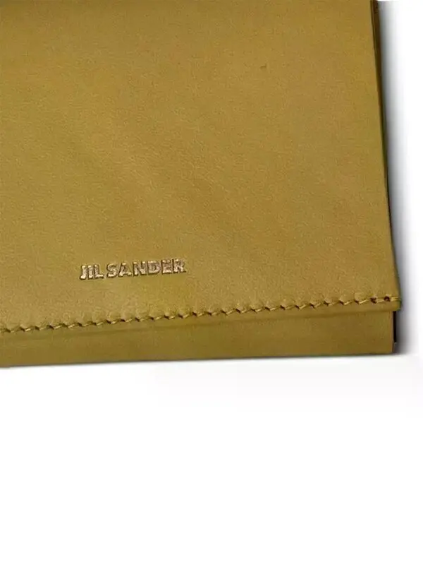 JIL SANDER Logo-lettering Leather Wallet
