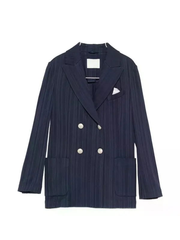CIRCOLO 1901 Double-breasted Blazer - Blue