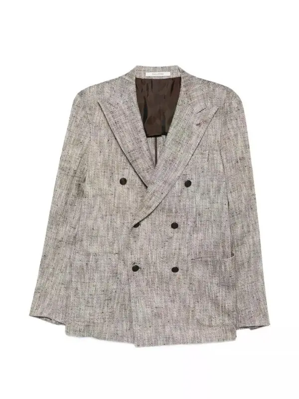 Tagliatore Vesuvio Double-breasted Blazer - Neutrals