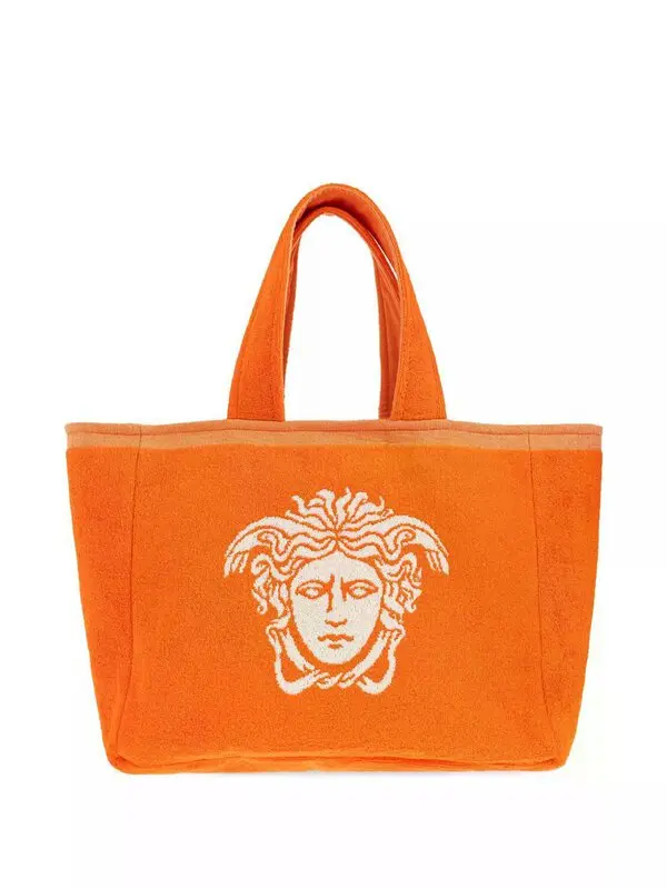 Versace Medusa Beach Tote - Orange