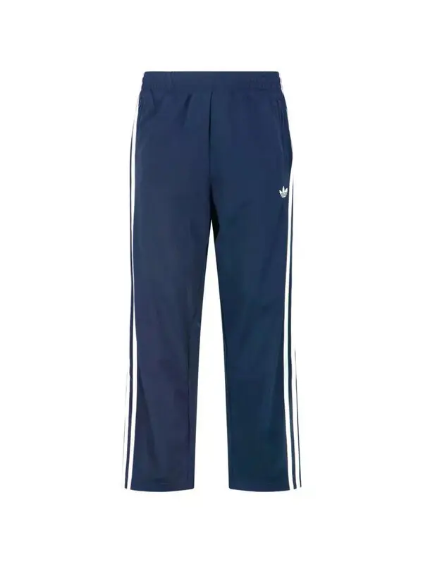Adidas Firebird Stripes Logo Trousers - Blue