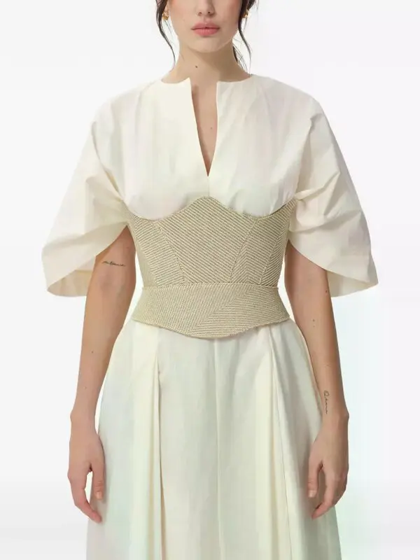 CONCEPTO Flower Corset - Neutrals