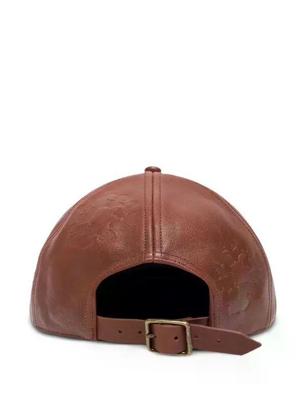 DENIM TEARS Leather Baseball Cap