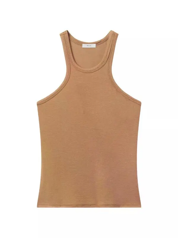 A.L.C. Dean Racerback Ribbed Tank - Neutrals