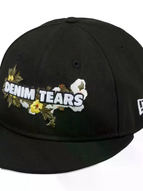 DENIM TEARS Embroidered Logo Cap