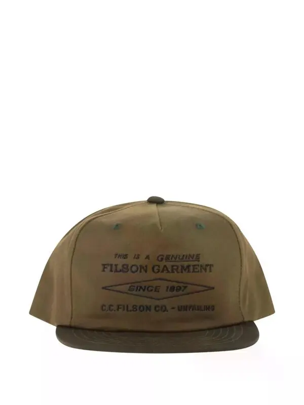 Filson Embroidered Baseball Cap - Green