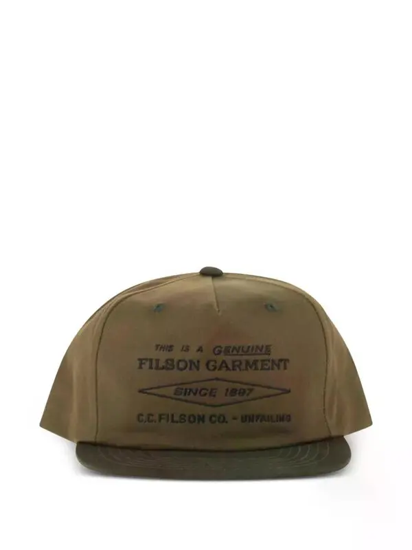 Filson Embroidered Baseball Cap - Green