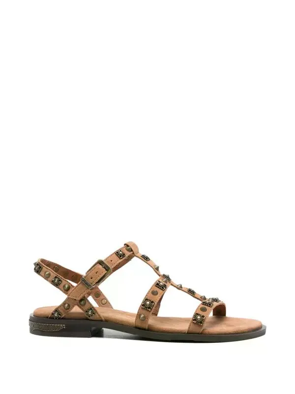 Ash Parka Studded Sandals - Neutrals