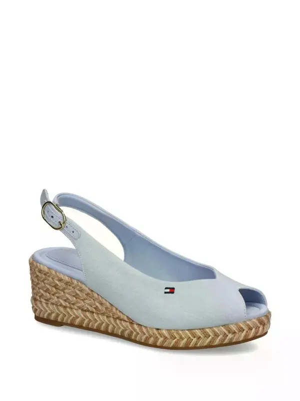 Tommy Hilfiger Wedge Buckle Sandals