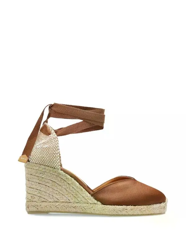 CastaÑer Chiara Ankle-tie Espadrilles - Brown