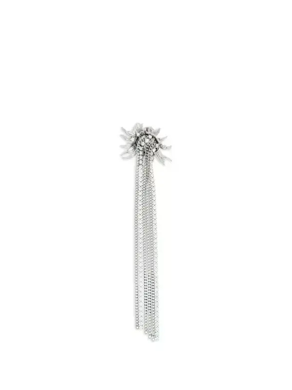 Alexander McQueen Flower-motif Drop Earrings