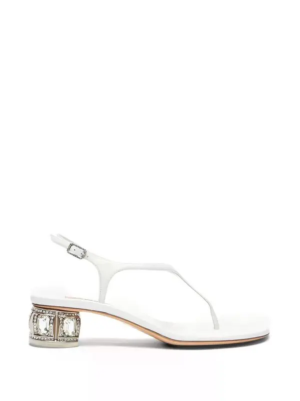 Casadei Belle Epoque Embellished Sandals