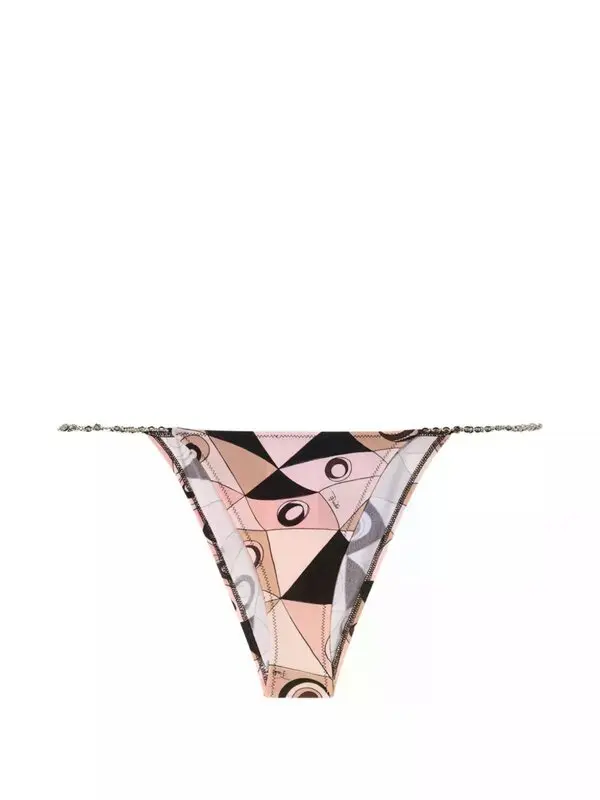 Emilio Pucci Occhi Print Bikini Bottom - Pink