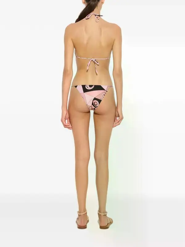 Emilio Pucci Occhi Print Bikini Bottom - Pink