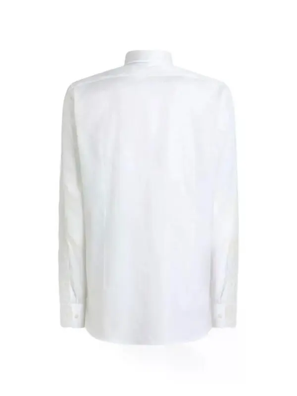Etro Jacquard Motif Shirt - White