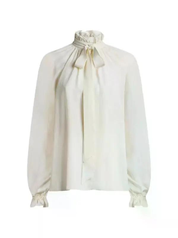 Etro Jacquard Scarf Blouse