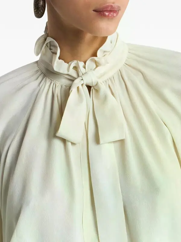 Etro Jacquard Scarf Blouse