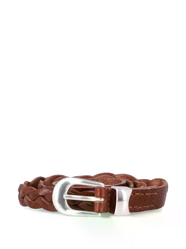 Our Legacy Braided Belt - Brown