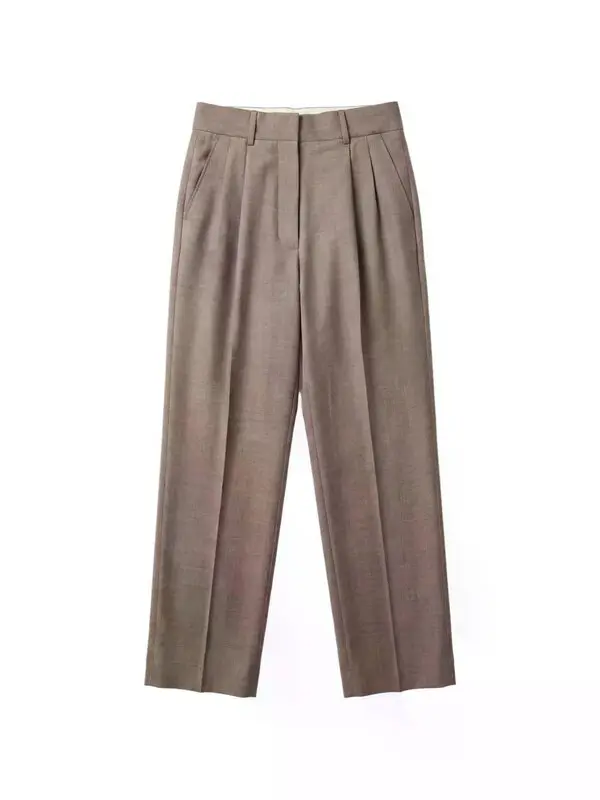 BLAZÉ MILANO Pleated Trousers - Neutrals