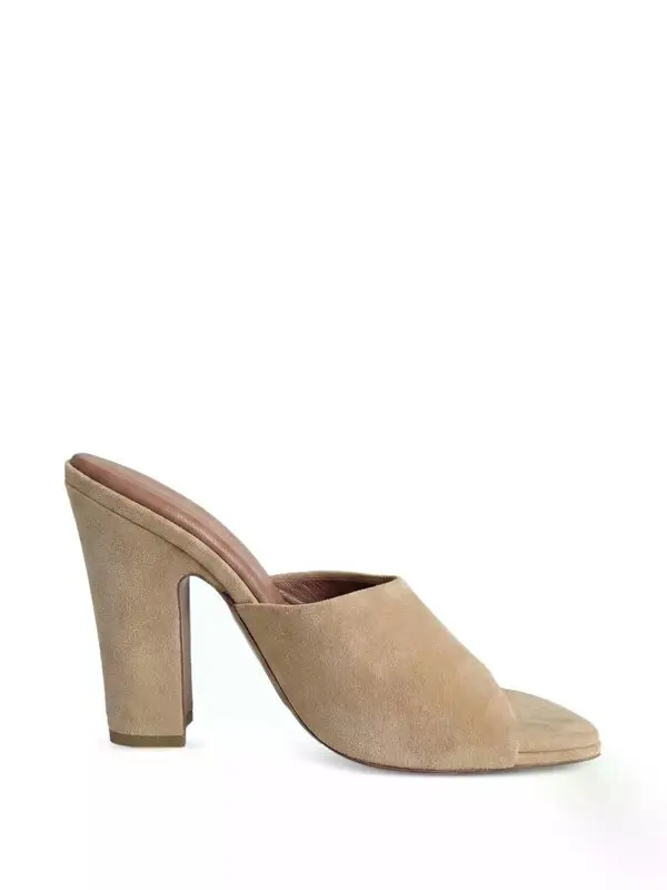 Paris Texas Square-toe Mules