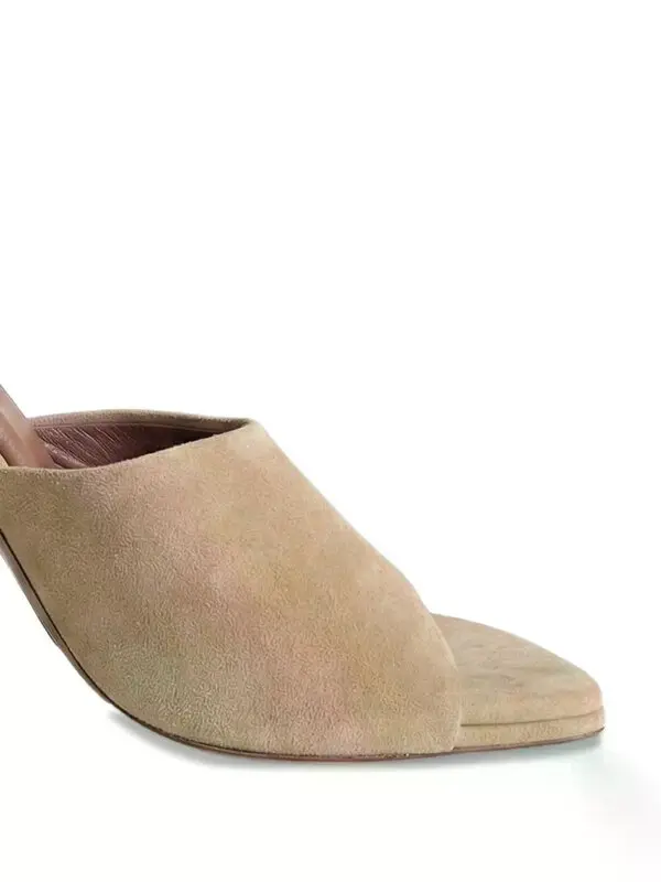 Paris Texas Square-toe Mules