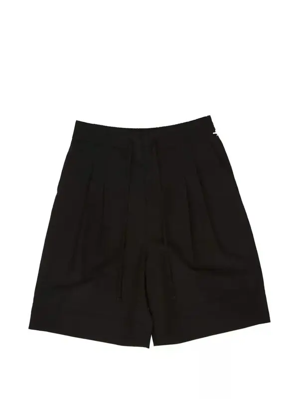 Fear Of God Drawstring Pleated Shorts - Black