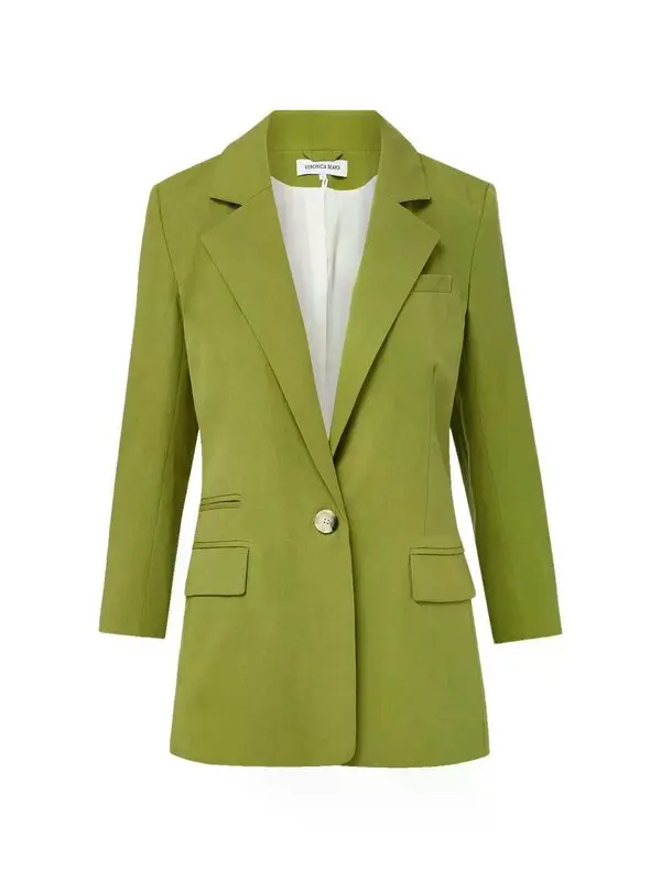 Veronica Beard Mcgowan Single-breasted Blazer - Green