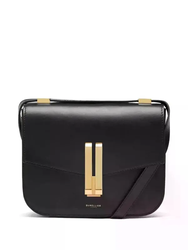 DEMELLIER The Vancouver Smooth Panel Crossbody Bag - Black