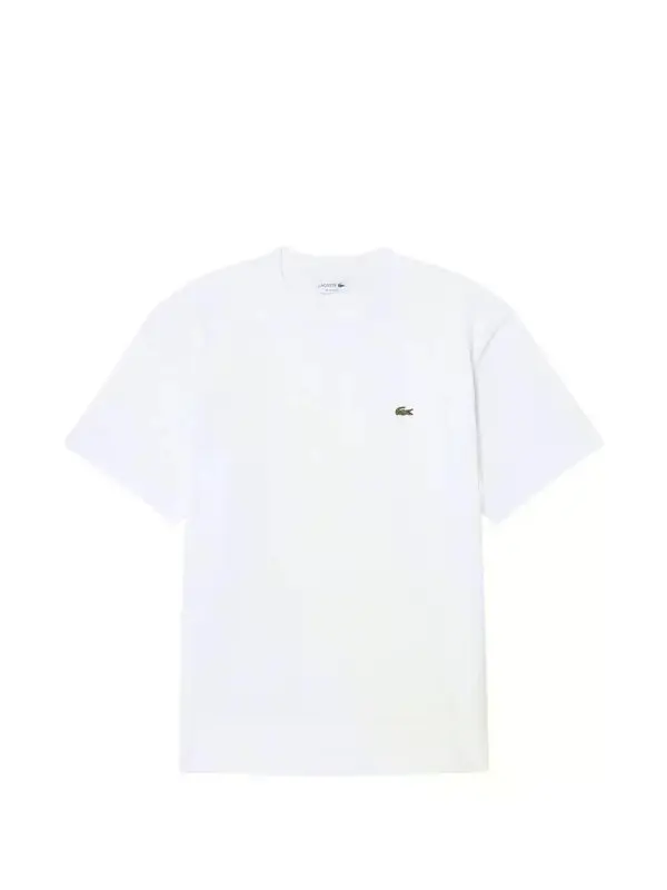 Lacoste Embroidered-logo T-shirt - White