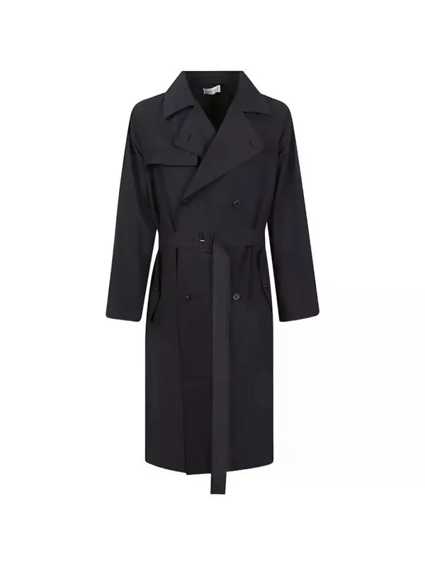THE ROW Rainard Double-breasted Belted Trench Coat - Blue