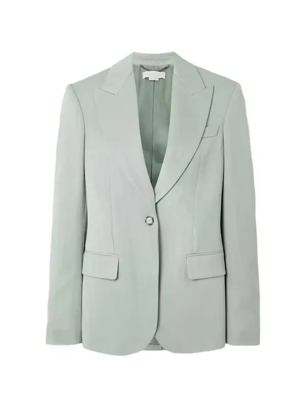 Stella McCartney Striped Slim Jacket - Green