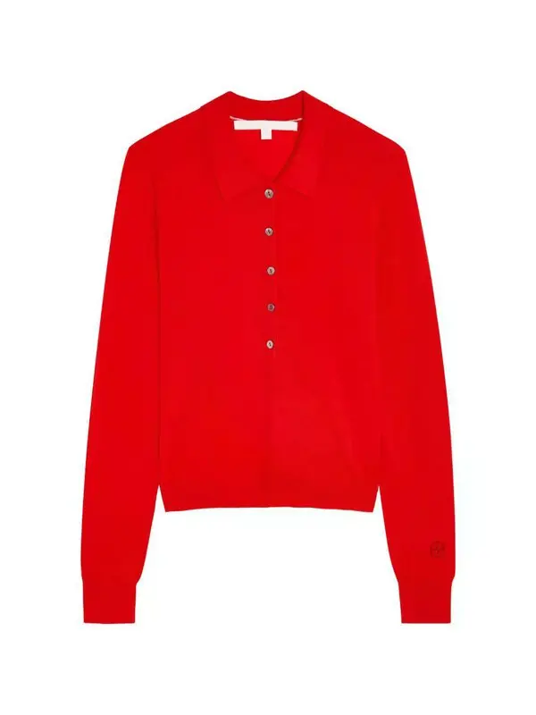 RADO Buttoned Collar Top