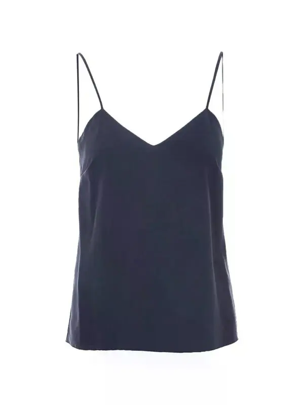 Max Mara V-neck Top - Blue