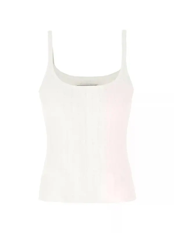 Iceberg Sleeveless Top - White