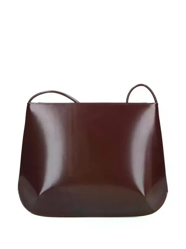 FANE Loge Leather Shoulder Bag - Brown