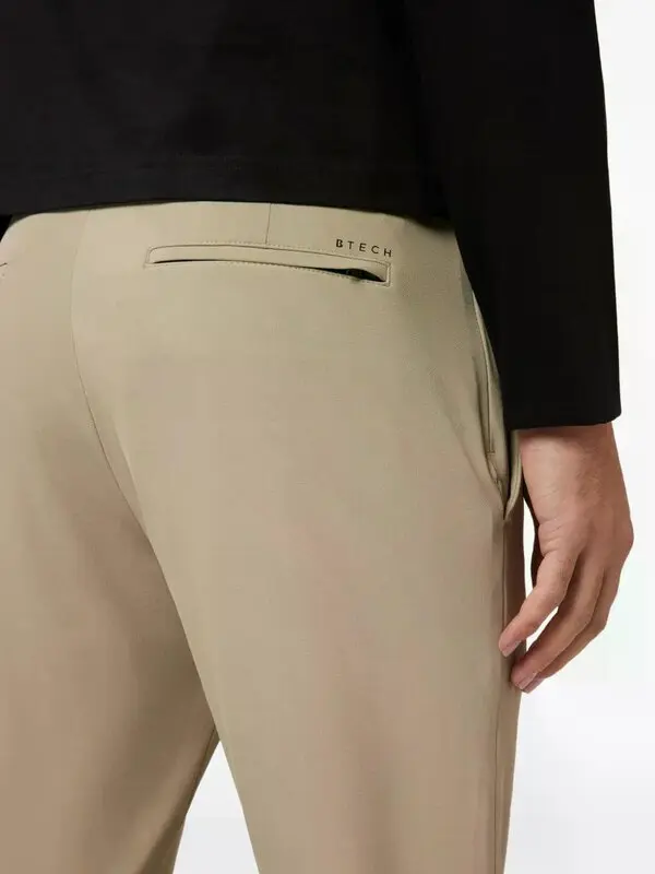 Boggi Milano Belt-loops Trousers - Neutrals