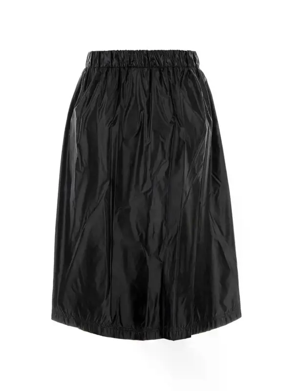 Herno Elastic-waistband Midi Skirt - Black